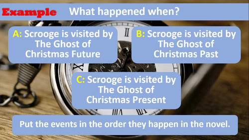Dickens' A Christmas Carol Mega Quiz | Teaching Resources