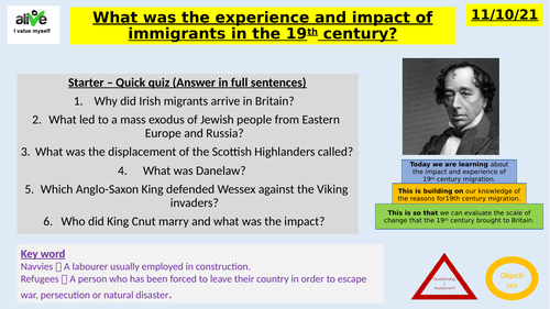 AQA GCSE Migration Unit 2: Impact of migration | Teaching Resources