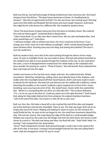 year 6 cliffhanger story model text | Teaching Resources