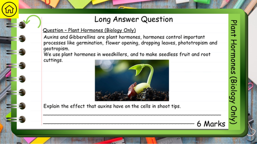 B5 Homeostasis & Response AQA GCSE Science Biology Revision 9-1 ...
