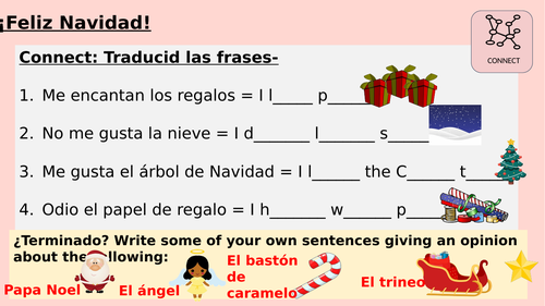 KS3 Spanish Navidad Christmas Lesson New 2022 | Teaching Resources