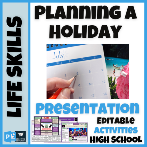 Planning a Holiday | Teaching Resources