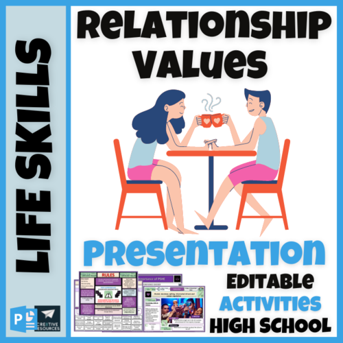 PSHE Relationship Values | Teaching Resources