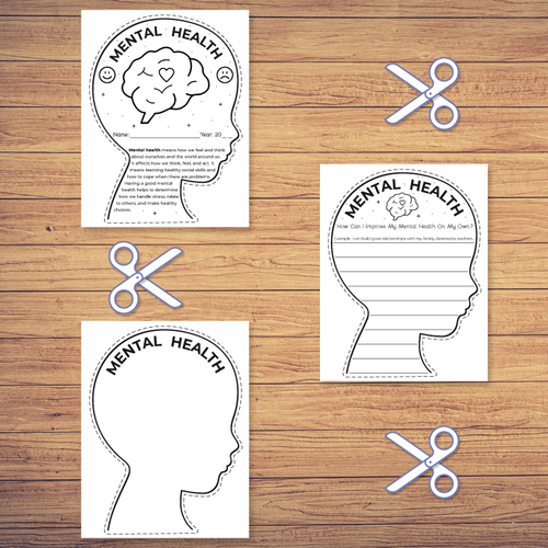 Mental Health Craft and Social Emotional Learning Activity for ...