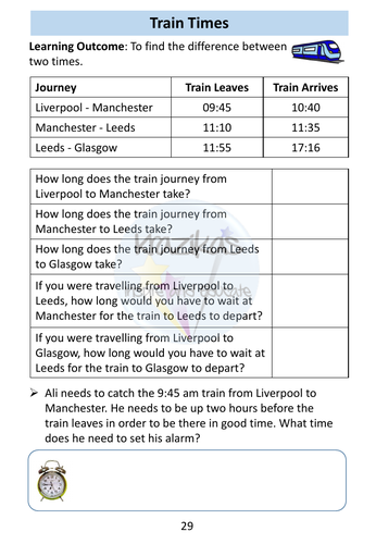 Time Workbook - Functional Skills Maths - Entry Level 3 | Teaching Resources