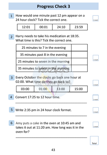 Time Workbook - Functional Skills Maths - Entry Level 3 | Teaching ...