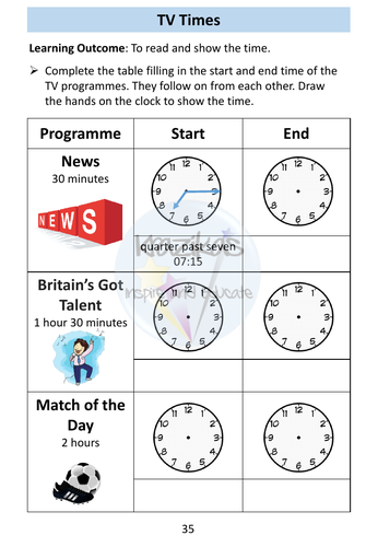 Time Workbook - Functional Skills Maths - Entry Level 3 | Teaching Resources
