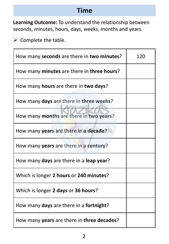 Time Workbook - Functional Skills Maths - Entry Level 3 | Teaching ...