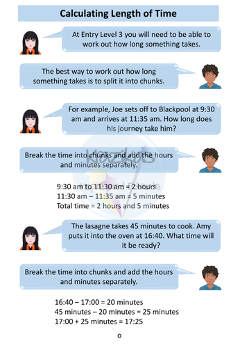 Time Workbook - Functional Skills Maths - Entry Level 3 | Teaching ...