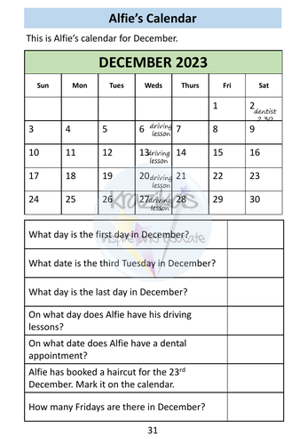 Time Workbook - Functional Skills Maths - Entry Level 3 | Teaching ...
