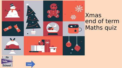 BIG Christmas Maths Quiz | Teaching Resources