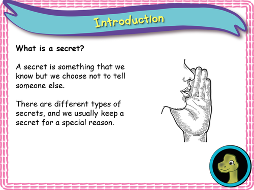 Secrets - EYFS PSHE | Teaching Resources