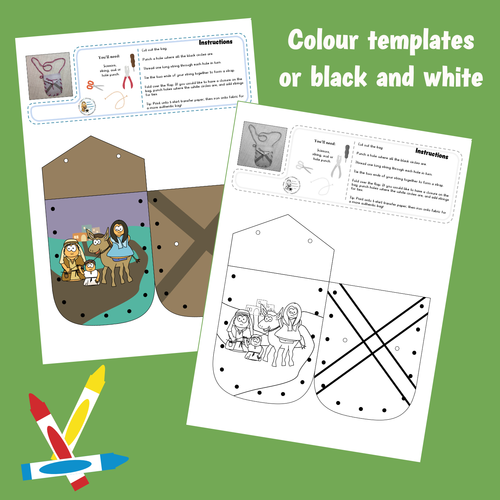 Refugee Jesus / Flight to Egypt. Kidmin lesson & Bible crafts ...