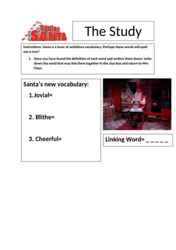 Christmas Escape Room- English | Teaching Resources