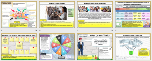 Importance of friends and family PSHE | Teaching Resources