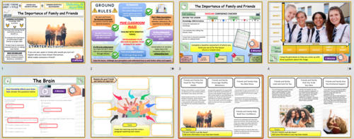 Importance of friends and family PSHE | Teaching Resources