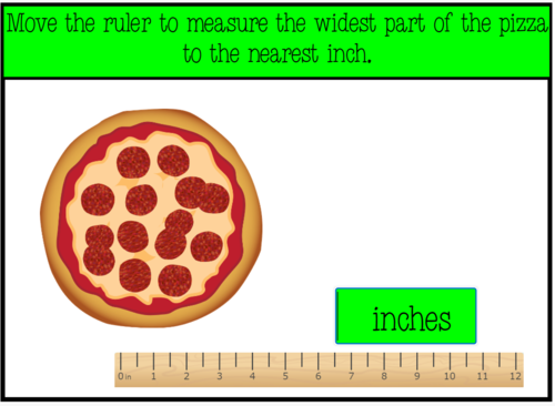 Boom Cards- Measuring With A Moveable Inch Ruler | Teaching Resources