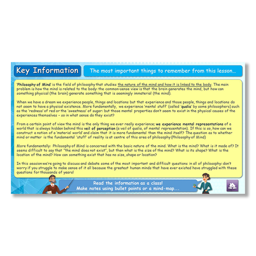 Philosophy of Mind: Philosophy Lesson for Students Aged 8-16 [P4C ...