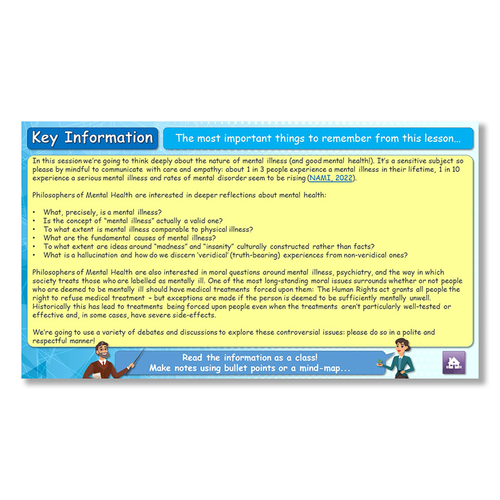 Thinking Deeply About Mental Health: Philosophy Lesson for Students ...