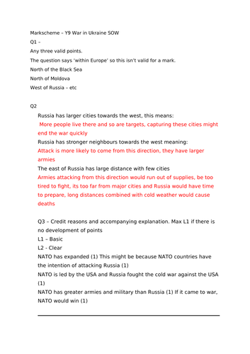 Did Geography cause the war in Ukraine? | Teaching Resources