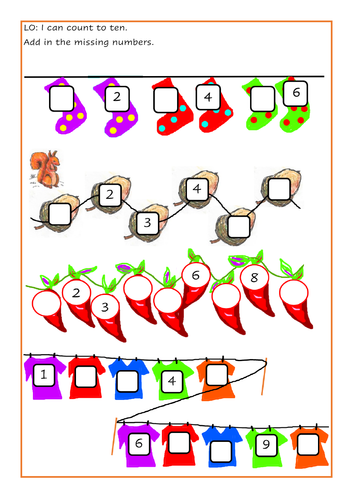 Counting to 10 | Teaching Resources