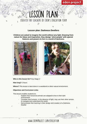 Adaptation Lesson Plan: Darkness Dwellers - Adaptations | Teaching ...