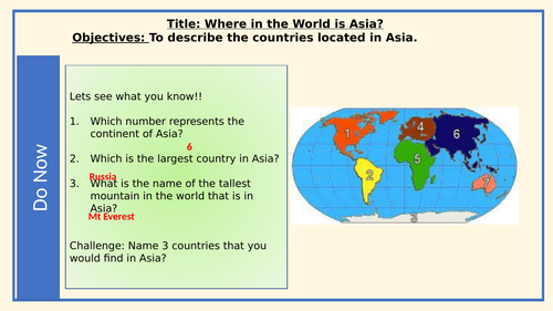 Passport to Asia SoW | Teaching Resources