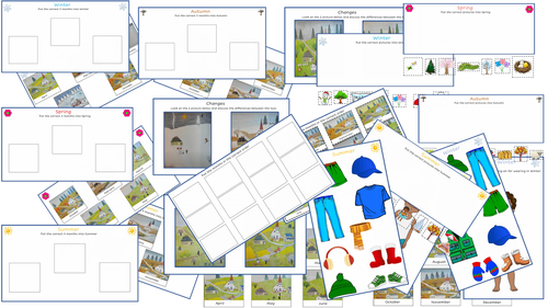 Season's. Based on the Book, Anno's Counting Book. | Teaching Resources