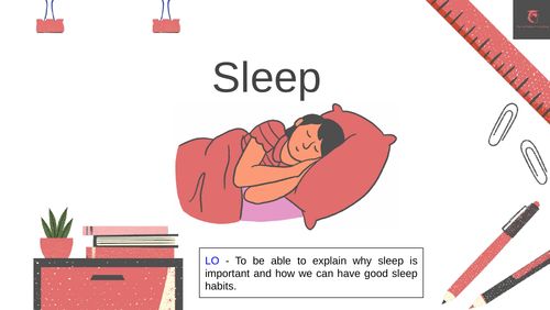 Sleep Tutorial PSHE | Teaching Resources