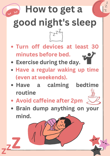 Sleep Lesson PSHE | Teaching Resources