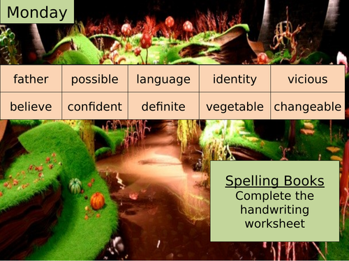 Year 5 spelling powerpoints | Teaching Resources