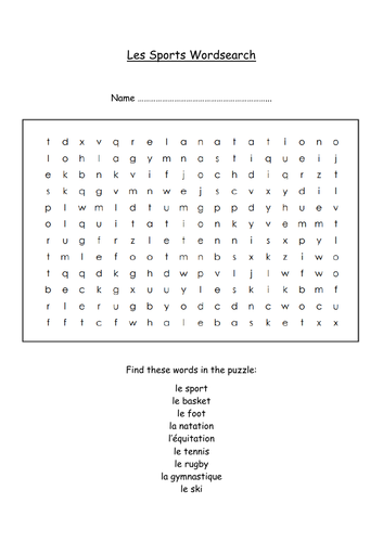 KS2 French Sports and Hobbies Unit Pack | Teaching Resources