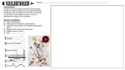 Cubism Project | Teaching Resources