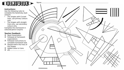 Cubism Project | Teaching Resources