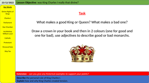 King Charles I | Teaching Resources