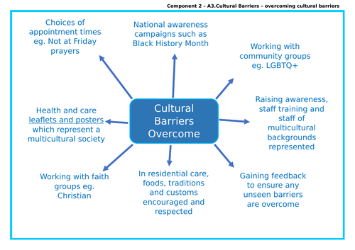 BTEC Tech Award Health & Social Care Component 2 A3 Culture/Language ...
