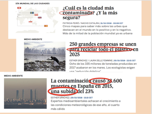 El medio ambiente : los problemas medioambientales | Teaching Resources