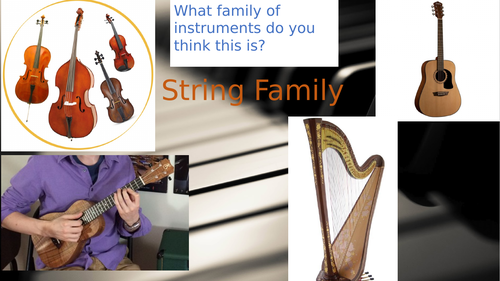 Family of Instruments | Teaching Resources