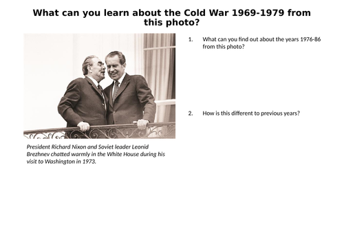 Cold War | Detente | Teaching Resources