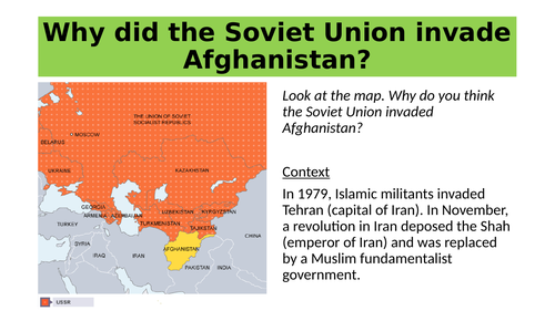 Cold War | Afghanistan | Teaching Resources