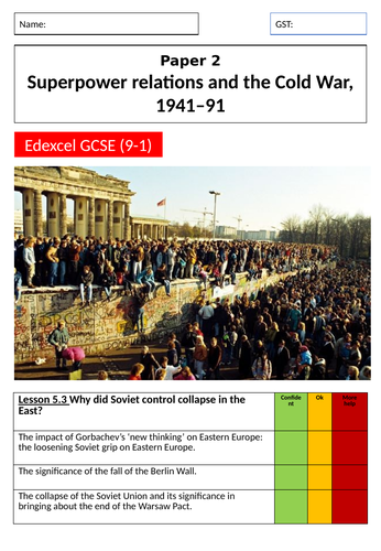 Cold War | Collapse of the USSR | Teaching Resources