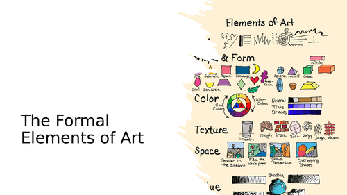 Elements of Art Lesson and Worksheet | Teaching Resources