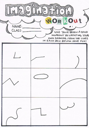 Creative thinking Art Activity | Teaching Resources