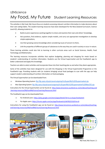 Food/Energy activity - Protein carbs and fats | Teaching Resources