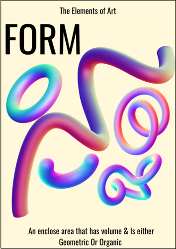 Formal elements of art poster set | Teaching Resources