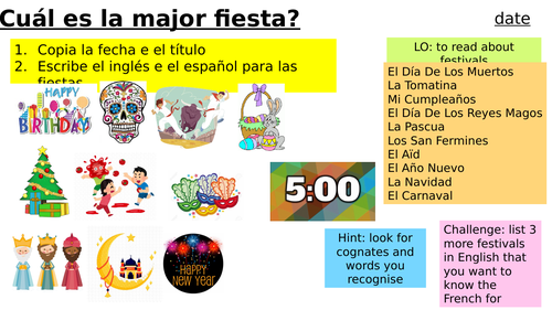 Year 8 Spanish - Module 3 - Viva 2 - A Comer | Teaching Resources Year 8 Spanish - Module 3 - Viva 2 - A Comer | Teaching Resources
