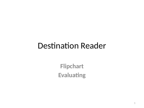 The Silver Sword - evaluating - Guided Reading/Destination Reader ...