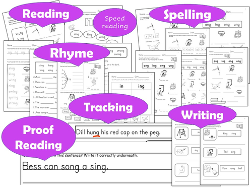 ng Digraph Phonic Worksheets Phase Phase 3 | Teaching Resources