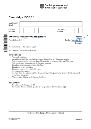 Guided Solution CAIE 0607 October 2020 Paper 22 | Teaching Resources Guided Solution CAIE 0607 October 2020 Paper 22 | Teaching Resources