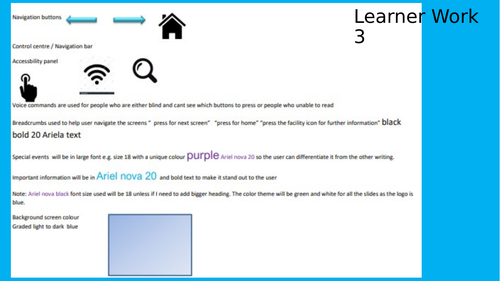 BTEC DIT 2022 Component 1 Assessment Guide - Task 2 Design | Teaching Resources